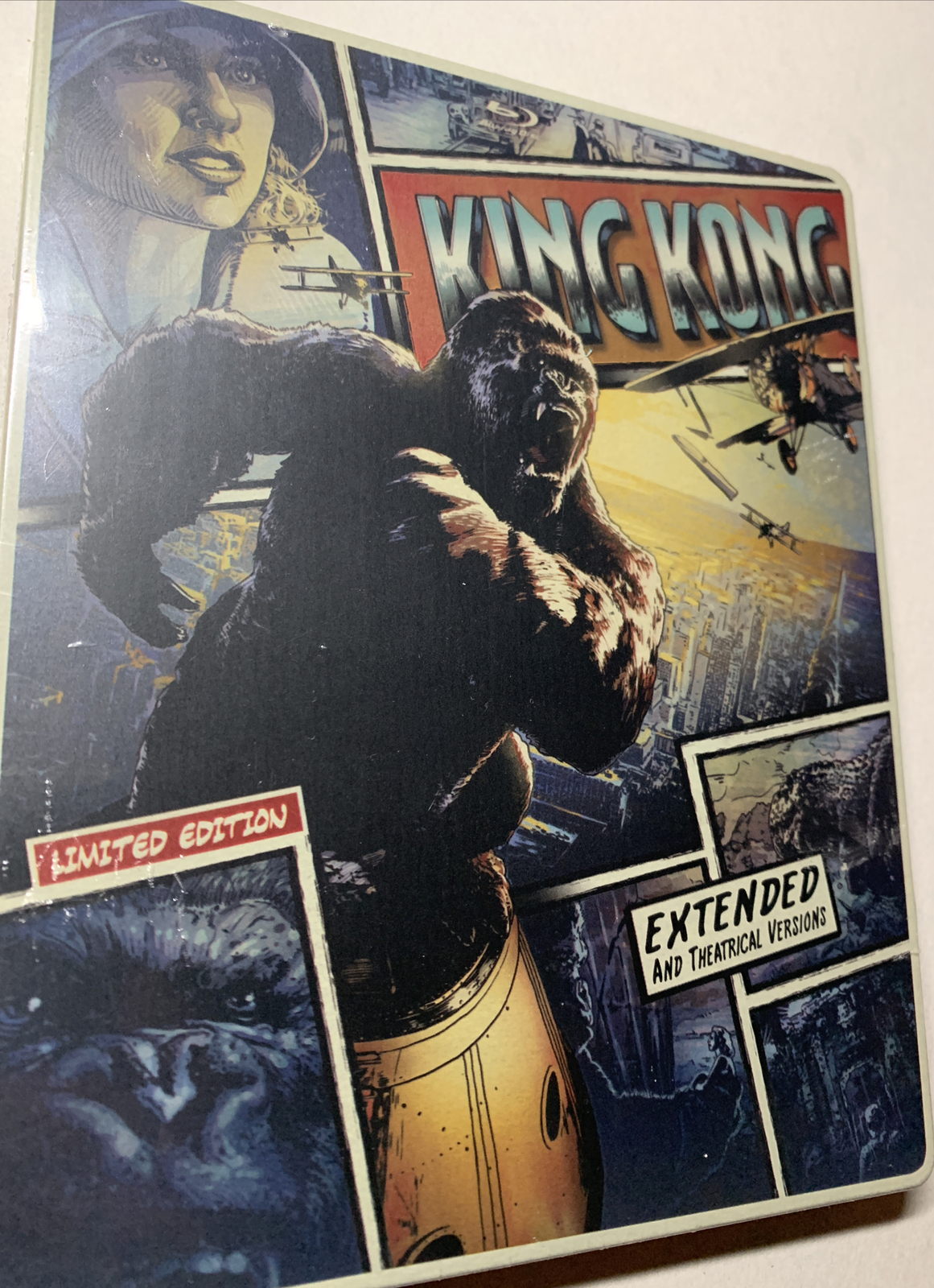 King Kong 2005 Limited Steelbook Extended Edition 2 Disc DVD Blu Ray ...