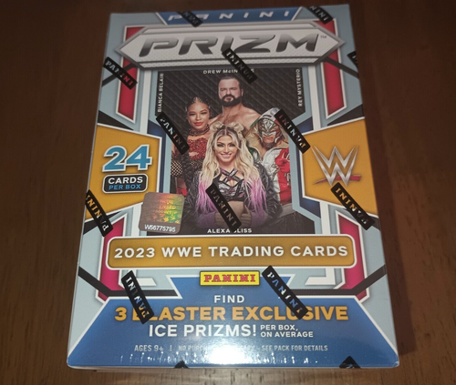 2023 Panini Prizm WWE Wrestling Blaster Box (6) packs (4) cards per 3 ...