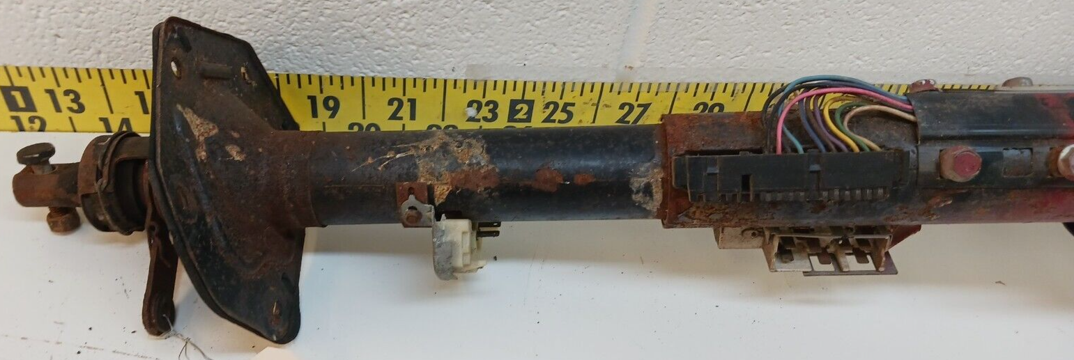 1969-1972 Pontiac GTO Lemans Steering Tilt Column & Wheel | Genuine OEM