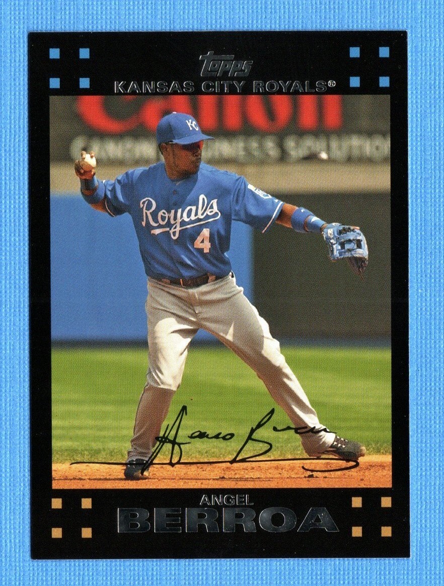 2007 Topps Red Back #447 Angel Berroa Kansas City Royals | eBay