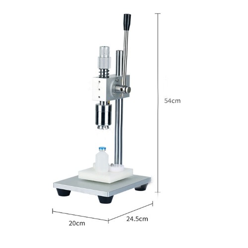 Manual Vial Crimper Bottle Sealing Crimping Machine Cap Press Machine ...