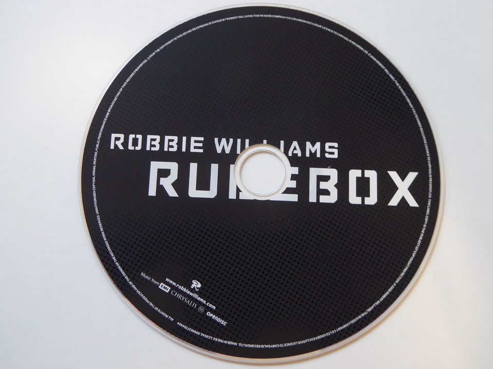 ROBBIE WILLIAMS : Rudebox > VG+ (CD) 94637704424 | eBay