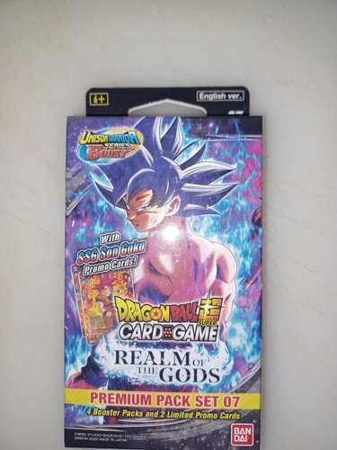 Bandai Dragon Ball Super TCG Realm of the Gods Premium Pack Set 07 for ...