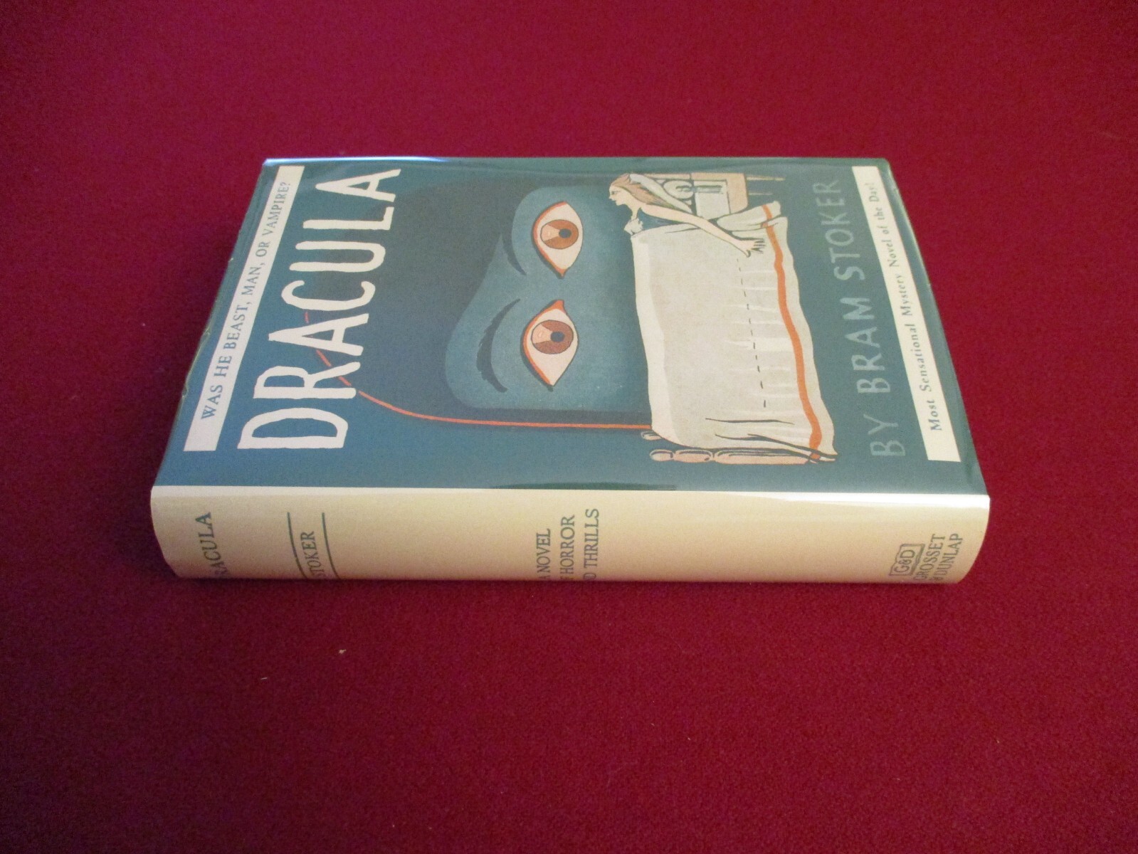 Dracula by Bram Stoker (1897) Grosset & Dunlap Edition Circa 1920's ...