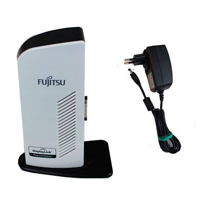 Fujitsu PR08 USB 3.0 Dock - Port Replicator - DisplayLink + Netzteil ...