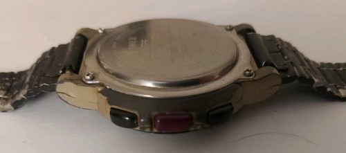 Vintage Timex Microsoft Data Link Watch with Metal Band, New Battery ...