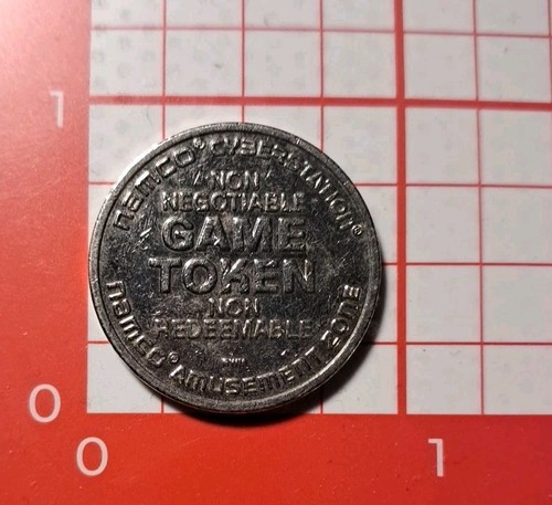 Namco CyberStation Pac-Man Amusement Zon - Game Video Arcade - Token ...