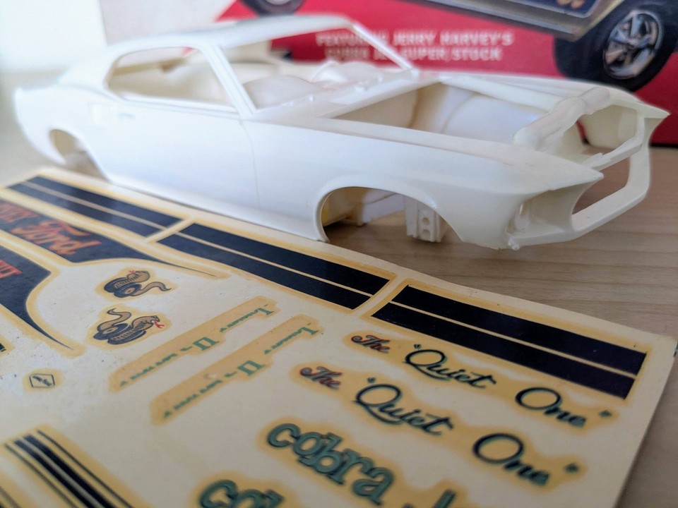 L@@K! **SUPER-RARE *ORIGINAL VINTAGE MPC 1969 MUSTANG FUNNY CAR KIT ...