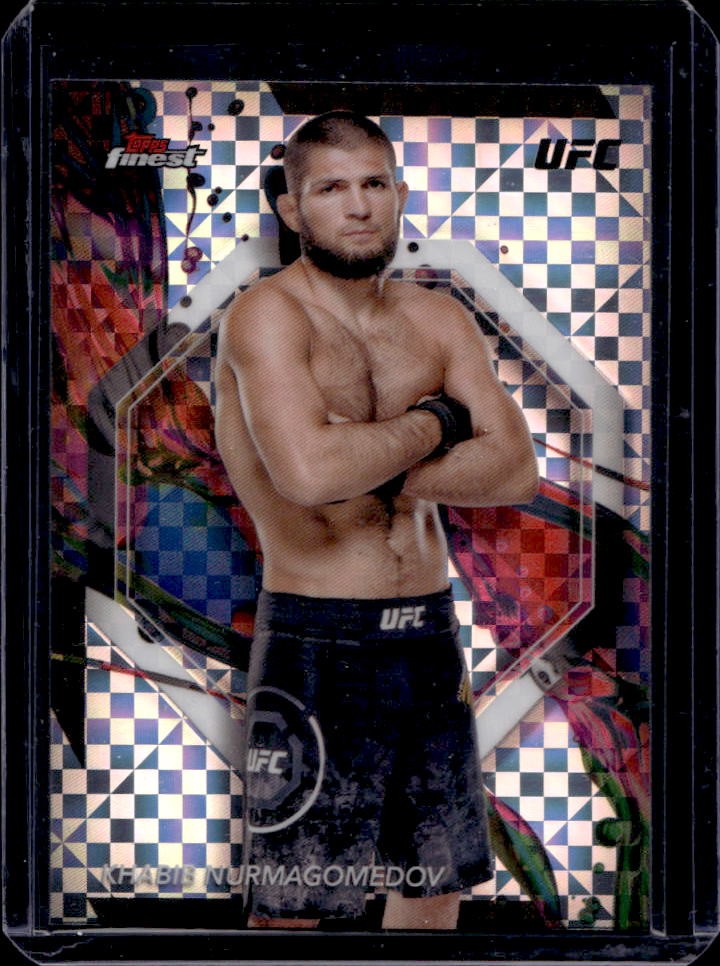 Khabib Nurmagomedov 2024 Topps Finest UFC #HDL-2 Headliners - Refractor ...