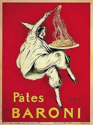 Pates Baroni Poster - Vintage Leonetto Cappiello 8x10 - Print Image ...