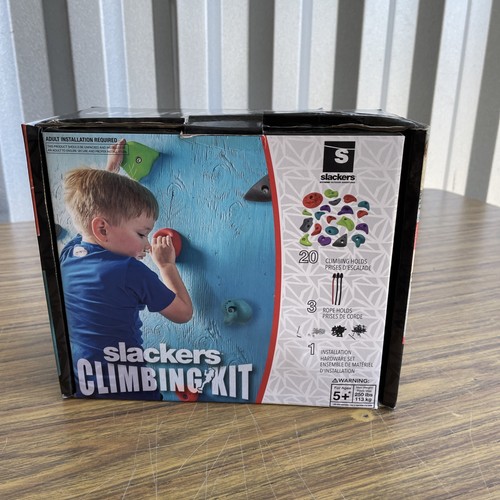 Slackers Climbing Kit Climb Your Way Up Indoors Or Outdoors New Open ...