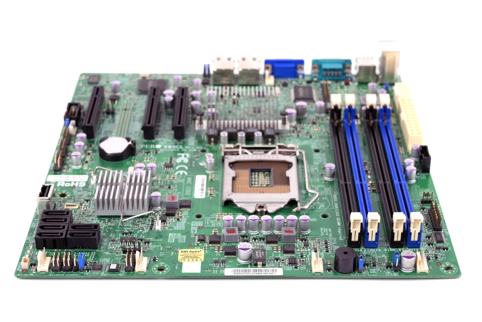 SUPERMICRO X9SCL LGA 1155 Intel C202 Xeon E3 Micro ATX DDR3 Server ...