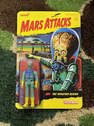Super 7 Mars Attacks Reaction Figure - The Invasion Begins 811169038427 | eBay