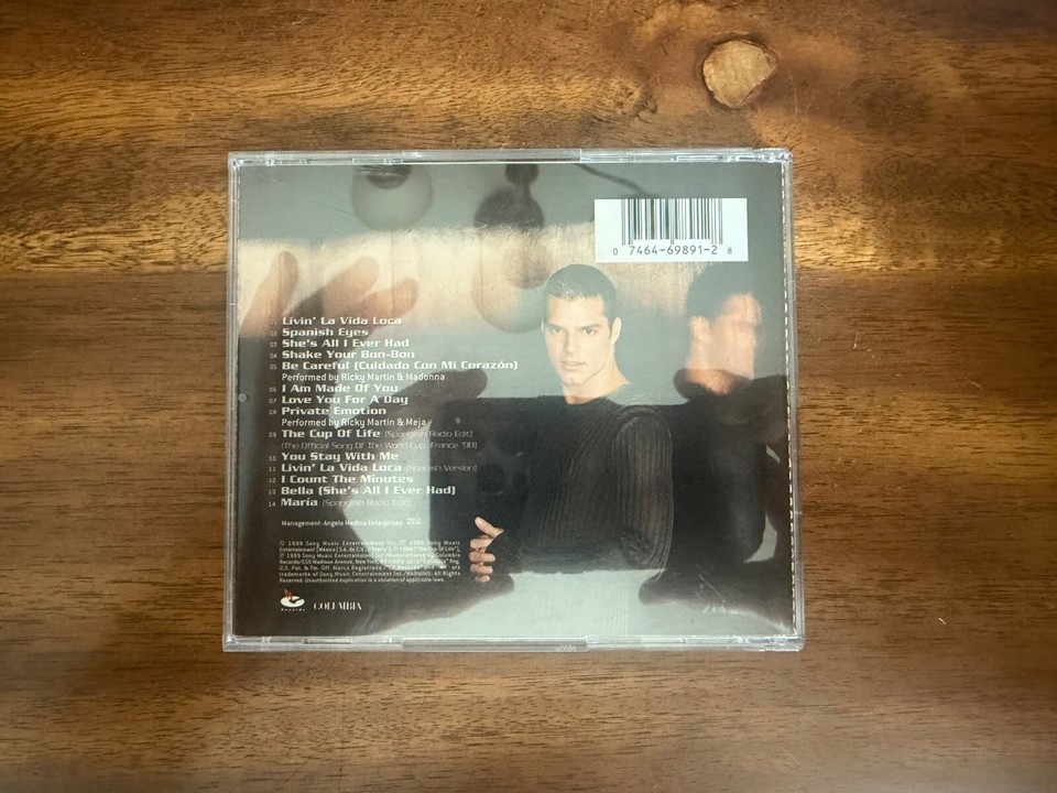 Ricky Martin (CD, May-1999, Columbia (USA)) FREE SHIPPING 74646989128| eBay