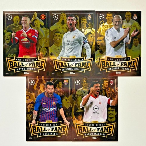 Topps Match Attax 24/25 CL 2024/2025 - Hall of Fame Karten - HOF 1 2 3 ...