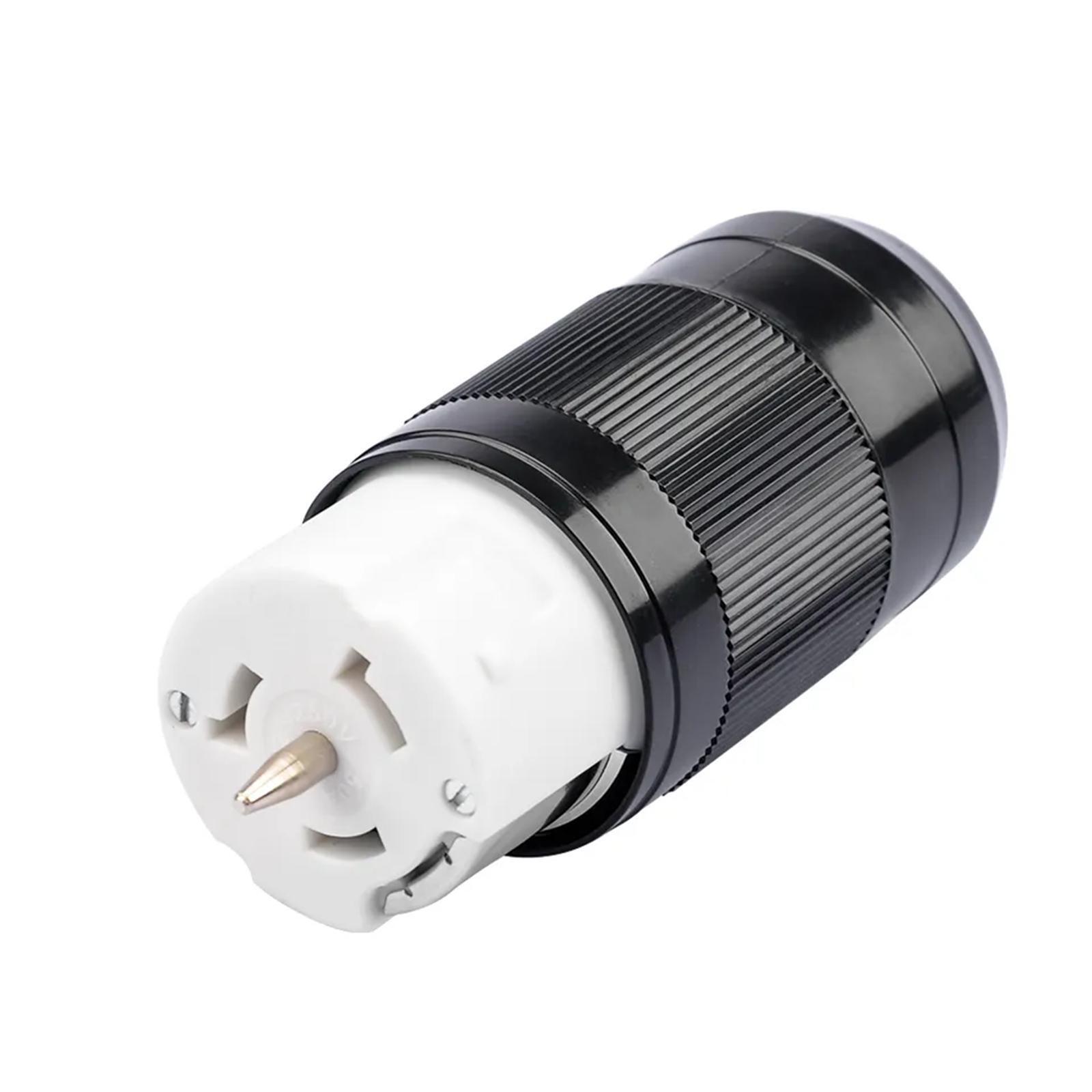 50 Amp Generator Connector Female Twist Locking Power Cord Plug 125/250 ...