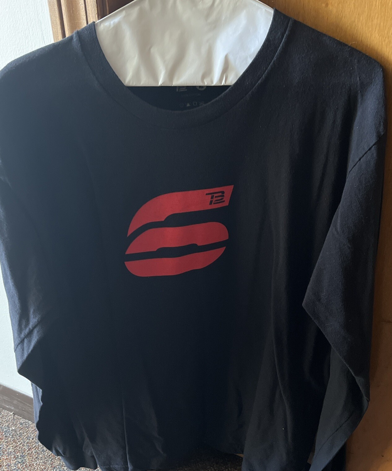 TB12 Shirt MensBlack 6 Rings Long Sleeve Tom Brady Large | eBay