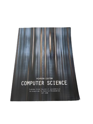 Pearson Custom Computer Science Introduction to Computer Programming ...
