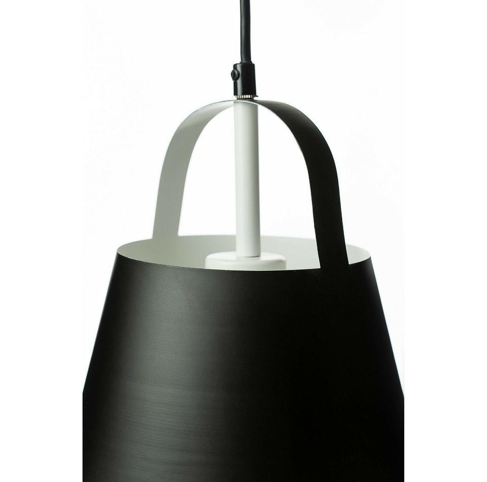 Clark Pendant Ceiling Light Lamp Cone Shade Black 9333102100387 | eBay