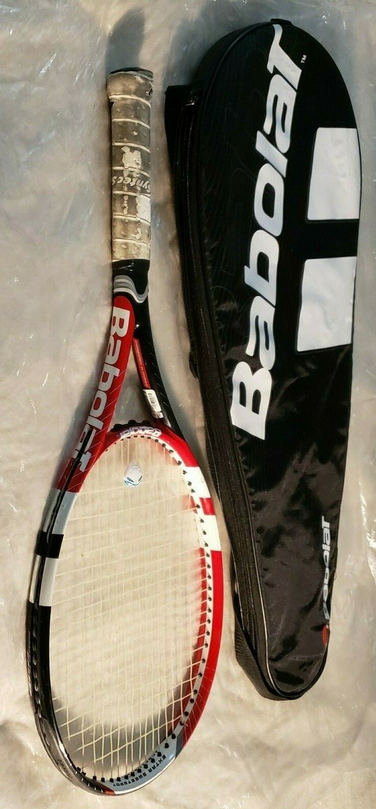 Babolat Max Drive 105 Woofer Cortex Extra Sweetspot Tennis Racket Grip ...