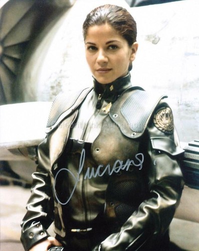 LUCIANA CARRO as Kat - Battlestar Galactica GENUINE SIGNED AUTOGRAPH | eBay
