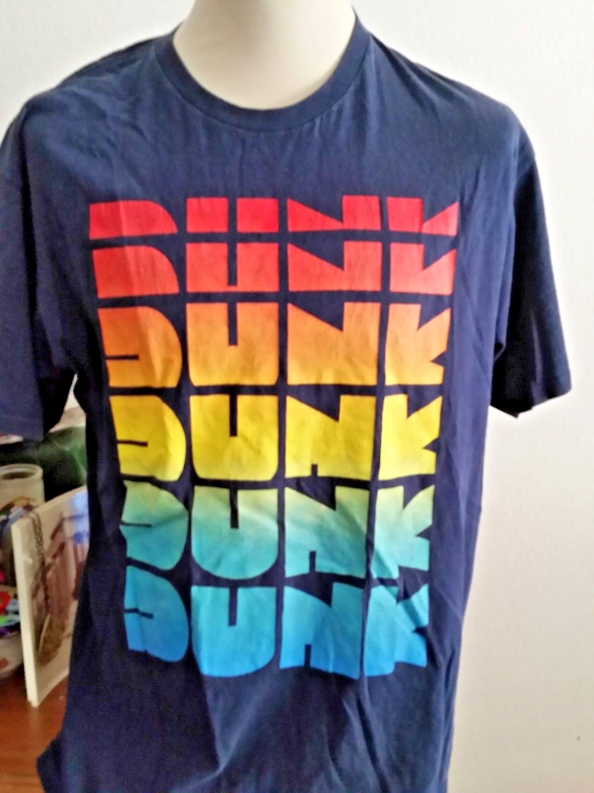 Rare Nike Team DUNK DUNK DUNK DUNK DUNK Blue T-Shirt,… - Gem