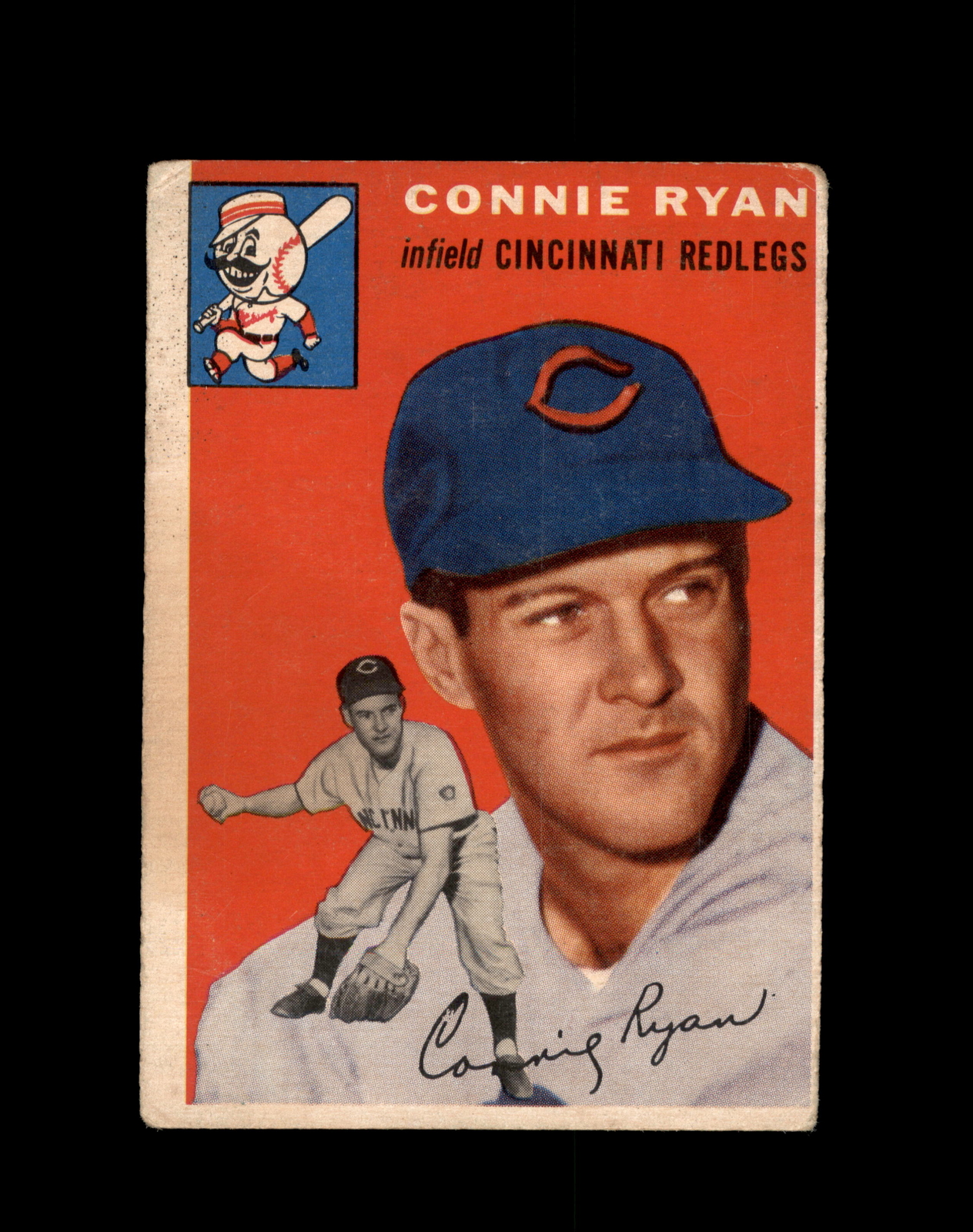 1954 Topps #136 Connie Ryan VGEX (B01) | eBay
