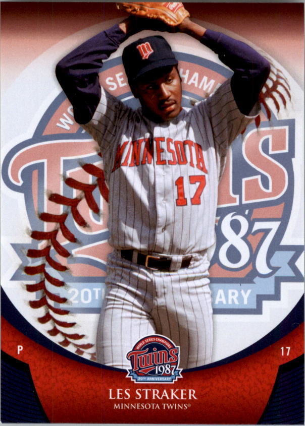 2007 Minnesota Twins Upper Deck 1987 20th Anniversary #14 Les Straker ...