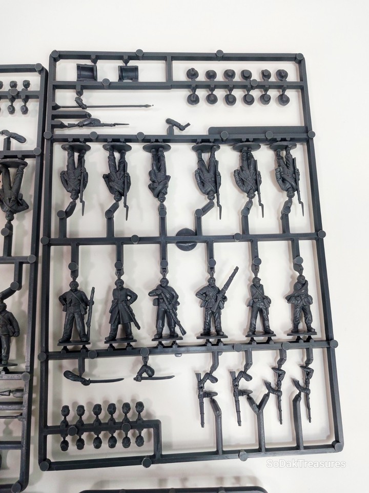 Perry Miniatures Plastic ACW80 American Civil War Confederate Infantry ...