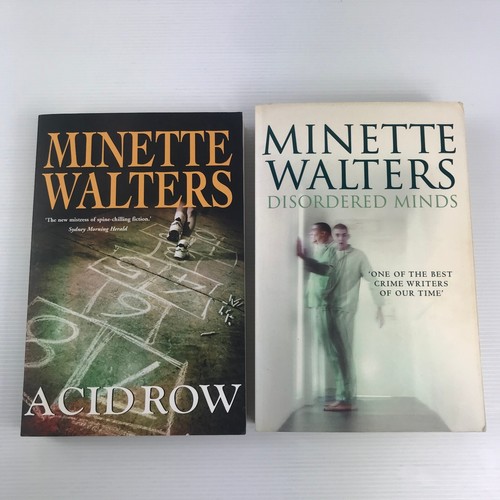 Disordered Minds & Acid Row by Minette Walters Large Paperback Crime ...