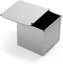 Tiger crown Steel Square Bread Mold with Lid baking pan 2375 Japan ...