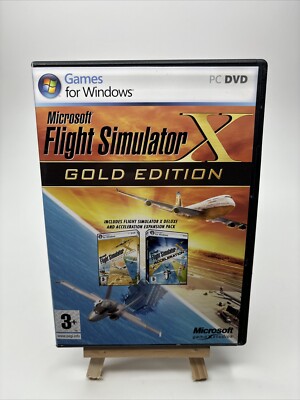 Microsoft Flight Simulator X Gold Edition PC Game CIB Complete | eBay