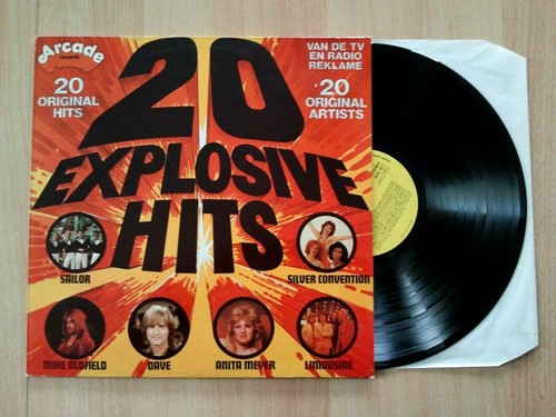 20 Explosive Hits 70er Pop Sailor Stretch Mike Oldfield Spin Arcade LP ...