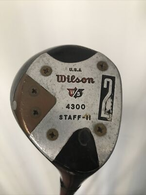 Vintage Wilson Golf, Driver 2 Wood, Steel shaft R/H, | eBay UK