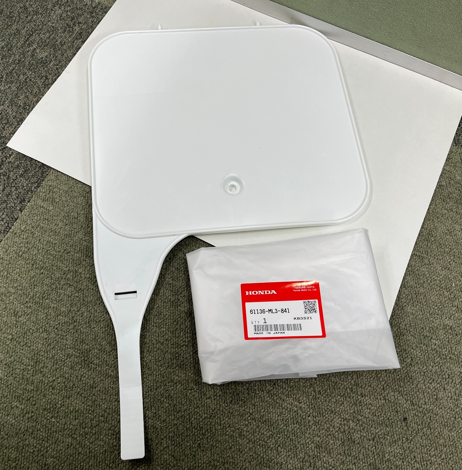 Honda Front Number Plate CR125 CR250 CR500 CR 125 250 500 1988 1989 | eBay