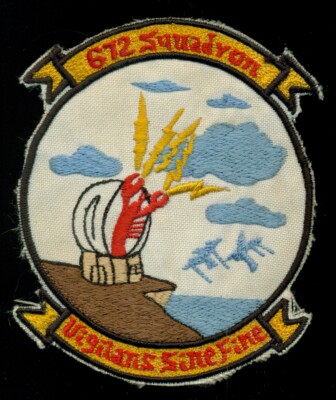 USAF 672nd Aircraft Control & Warning Squadron Patch Q-3 | eBay