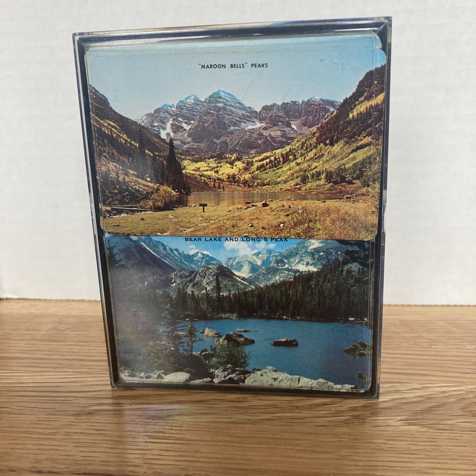 VTG Rocky Mountain National Park Colorado Playing Cards in Hard Case ...