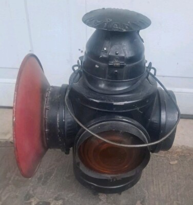 Vintage Handlan St. Louis 4 Way Railroad Switch Lantern | eBay