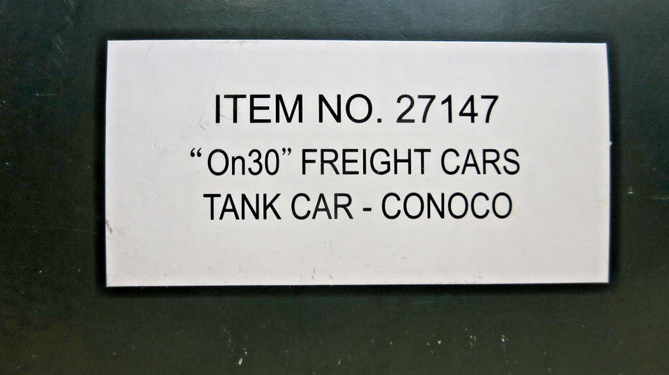 Bachmann Spectrum 27147 Tank Car Conoco On30 | eBay