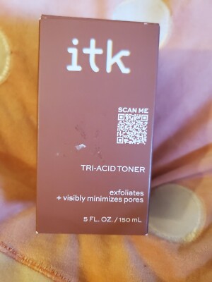 ITK Tri-Acid Toner Face Exfoliator + Visibly Minimizes Pores 5 oz. | eBay
