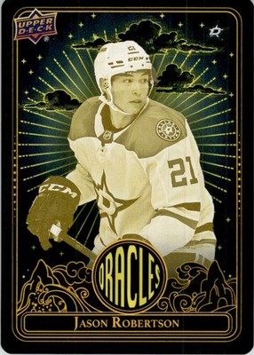2024-25 UPPER DECK ORACLES YELLOW JASON ROBERTSON DALLAS STARS #O-21 | eBay