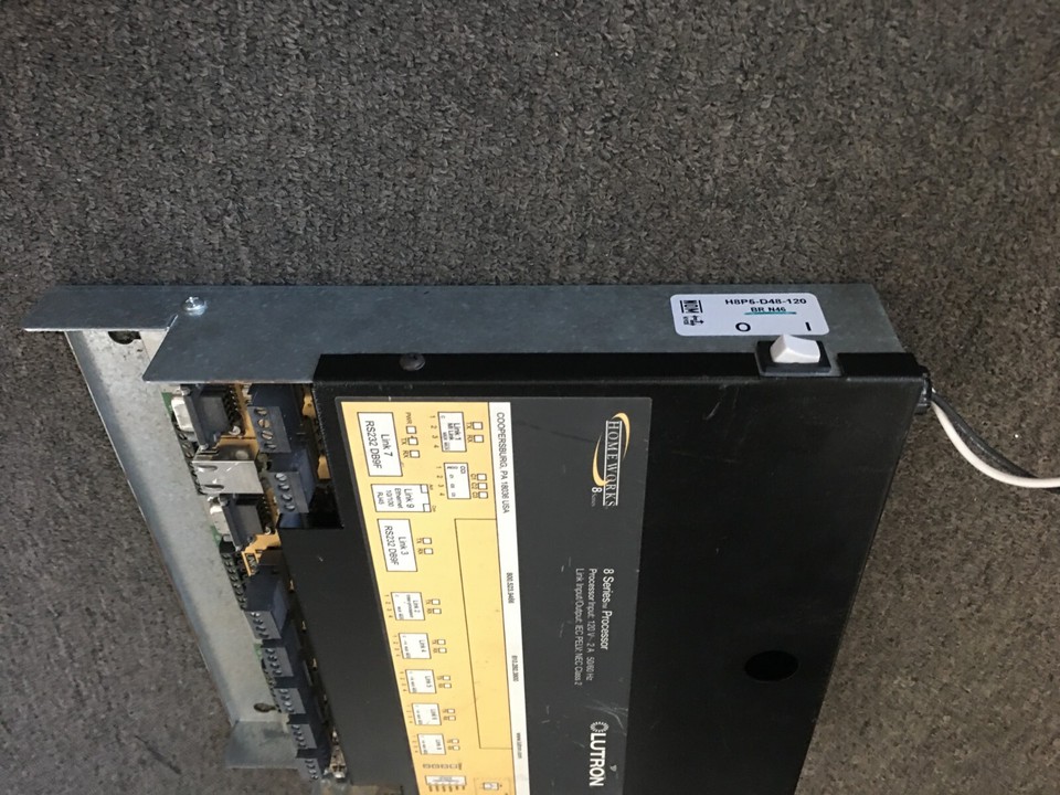 Lutron Homeworks Illumination Processor H8P5-H48-120 | eBay
