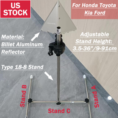 USA STOCK Radar Aiming Reflector Target ADAS Calibration Tool For Honda ...