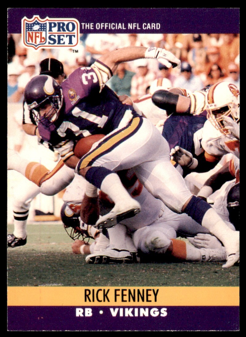 1990 Pro Set Rick Fenney Minnesota Vikings #567 | eBay