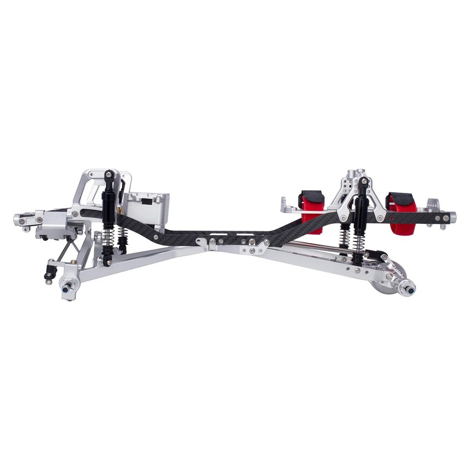 Twin I-Beam 2WD Pre-Runner Chassis Kit for 1/10 RC Crawler SCX10 Desert ...