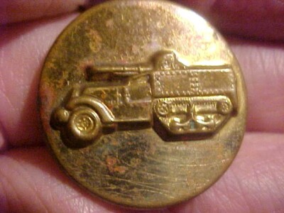 WW2 UNITED STATES ARMY EM TANK DESTROYER PIN D.I. COLLAR BRASS USED | eBay
