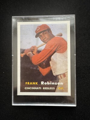 REPRINT OF 1957 TOPPS FRANK ROBINSON ROOKIE CARD | eBay