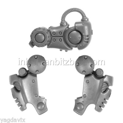 AMK18 JAMBE DR B KASTELAN WARHAMMER 40000 BITZ W40K ADEPTUS MECHANICUS ...