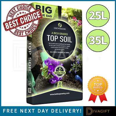 TOP SOIL HIGH QUALITY TOPSOIL GROWMOOR FOR ALL PURPOSE MULTI COMPOST ...