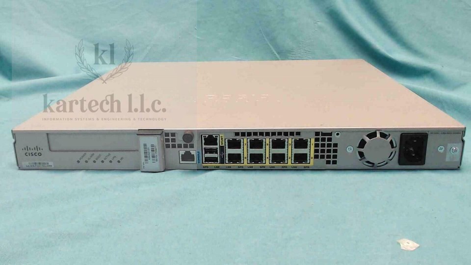 Cisco ASA 5525-X ASA5525 8-Port Firewall Adaptive Security Appliance | eBay